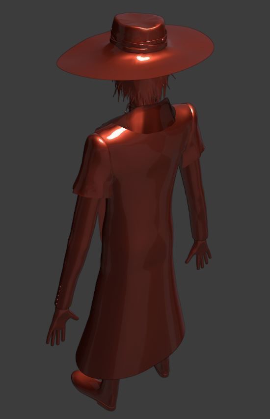 3D model Alucard from Hellsing Anime 3D Rigged VR / AR / low-poly ...