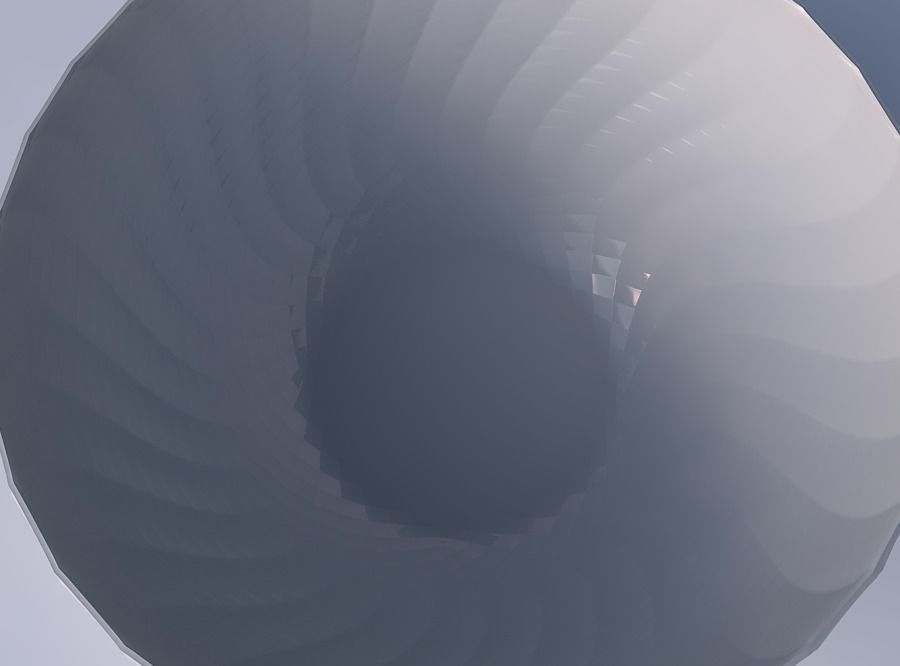 Bowl wide with twisted diagonal grid pattern 3D model 3D printable ...