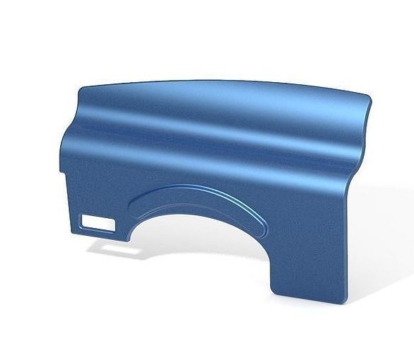 Kids Engineering Car Fender 3D model 3D printable | CGTrader