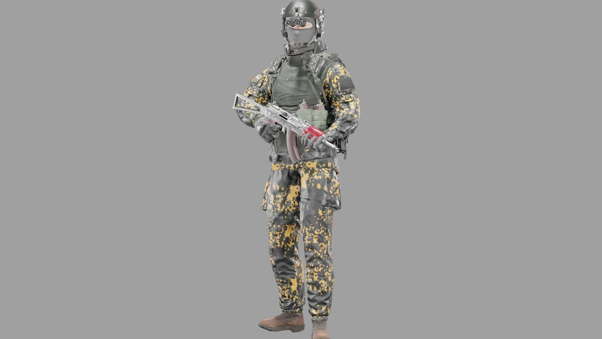 3D model FSB Operator VR / AR / low-poly | CGTrader