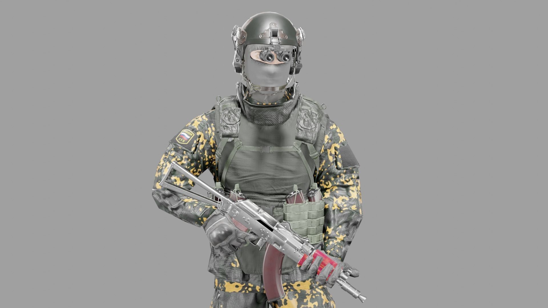 3D model FSB Operator VR / AR / low-poly | CGTrader