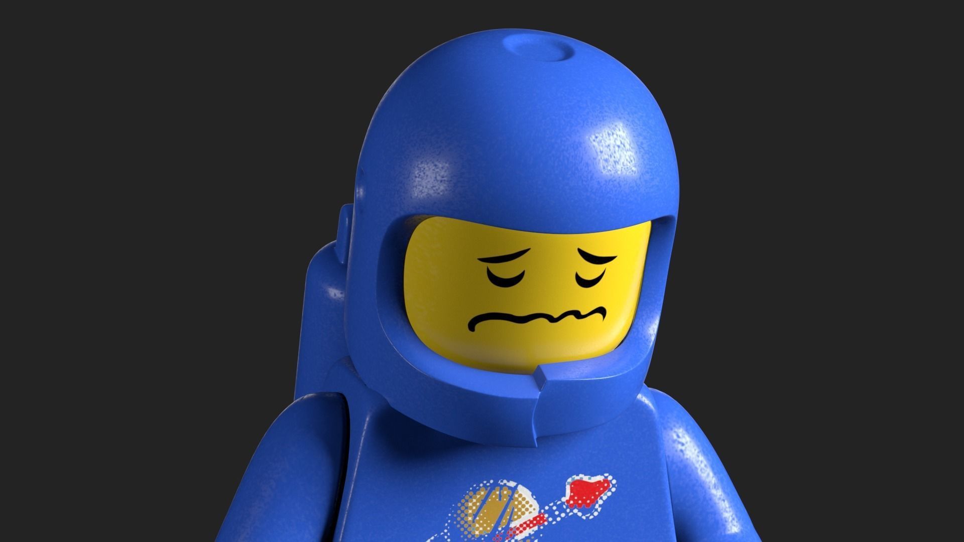 3D model Rigged - Benny The Spaceman Lego Movie VR / AR / low-poly ...