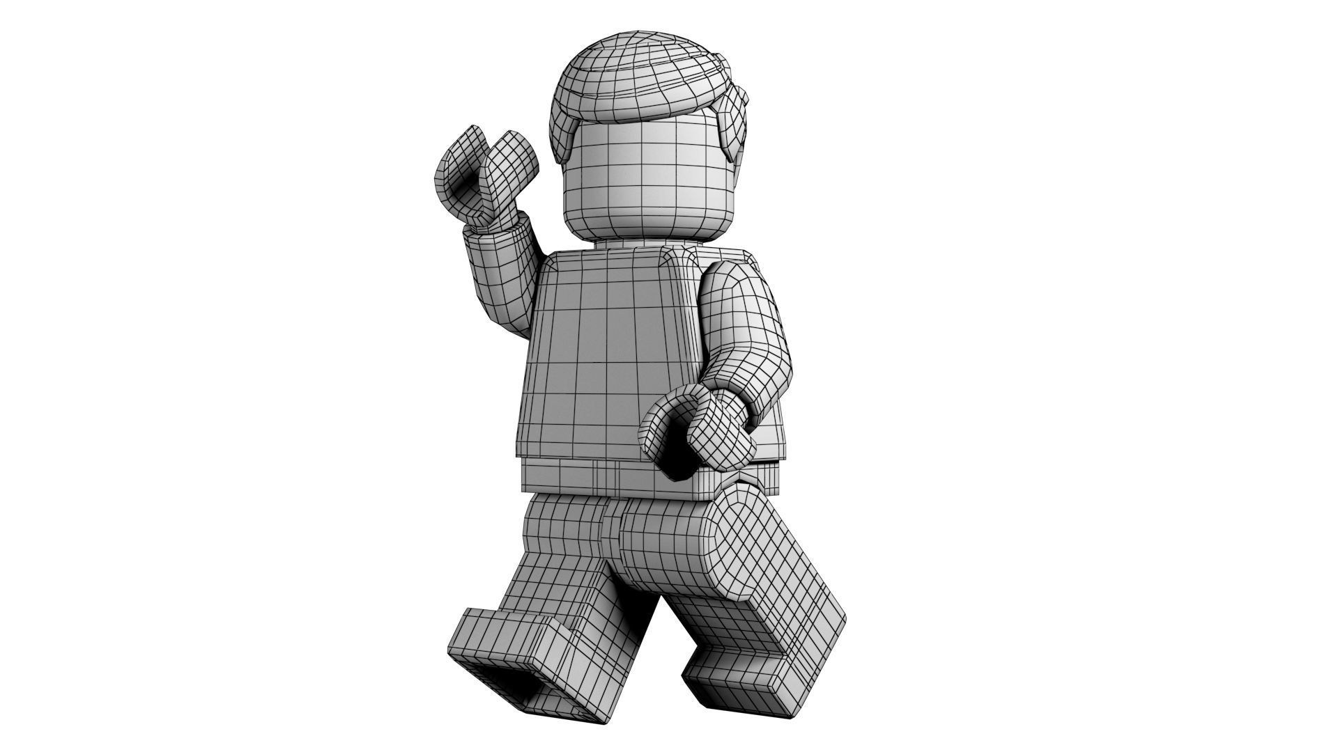 3D model Rigged - Emmet Lego Man VR / AR / low-poly | CGTrader