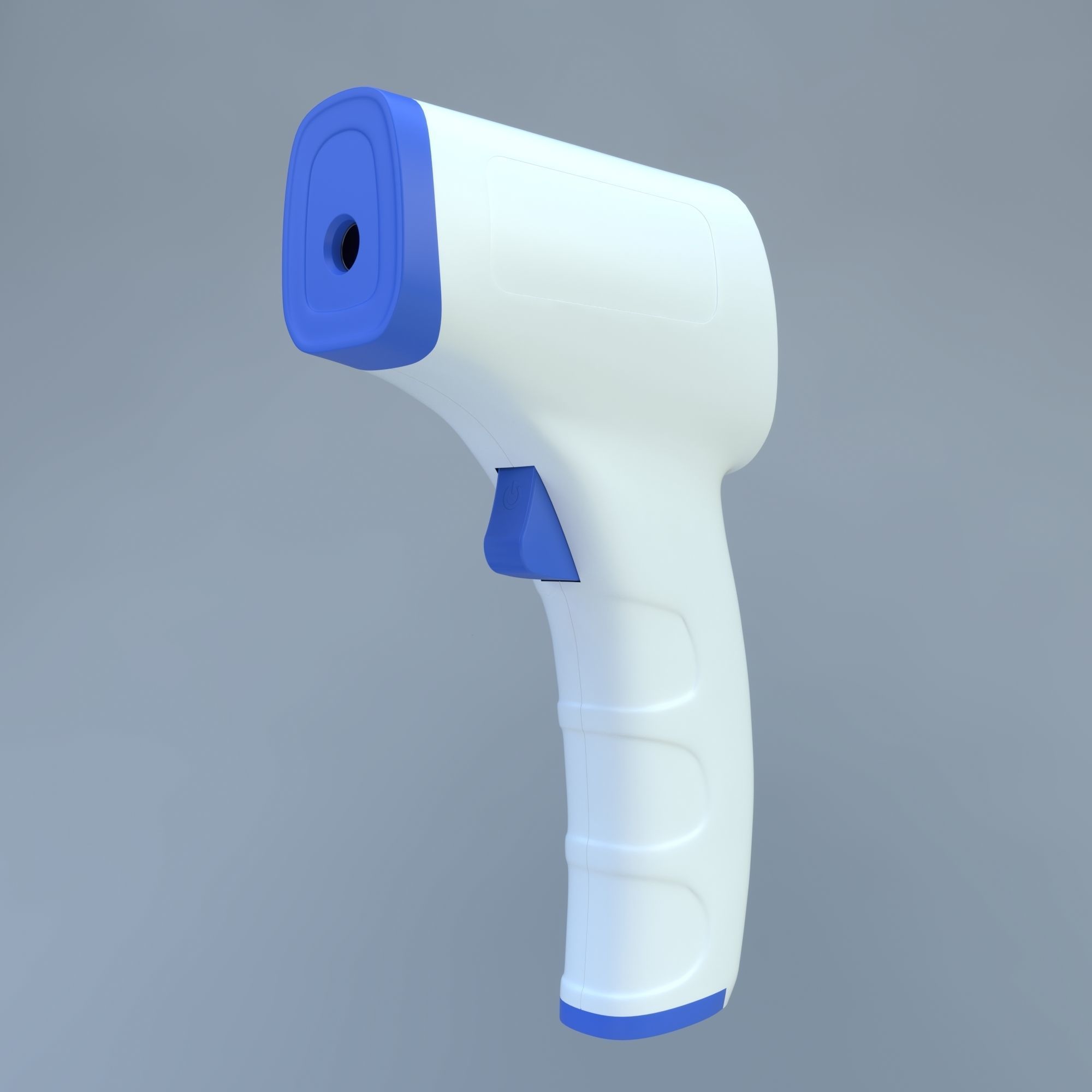 Non-Contact Forehead Infrared Thermometer 3D model | CGTrader