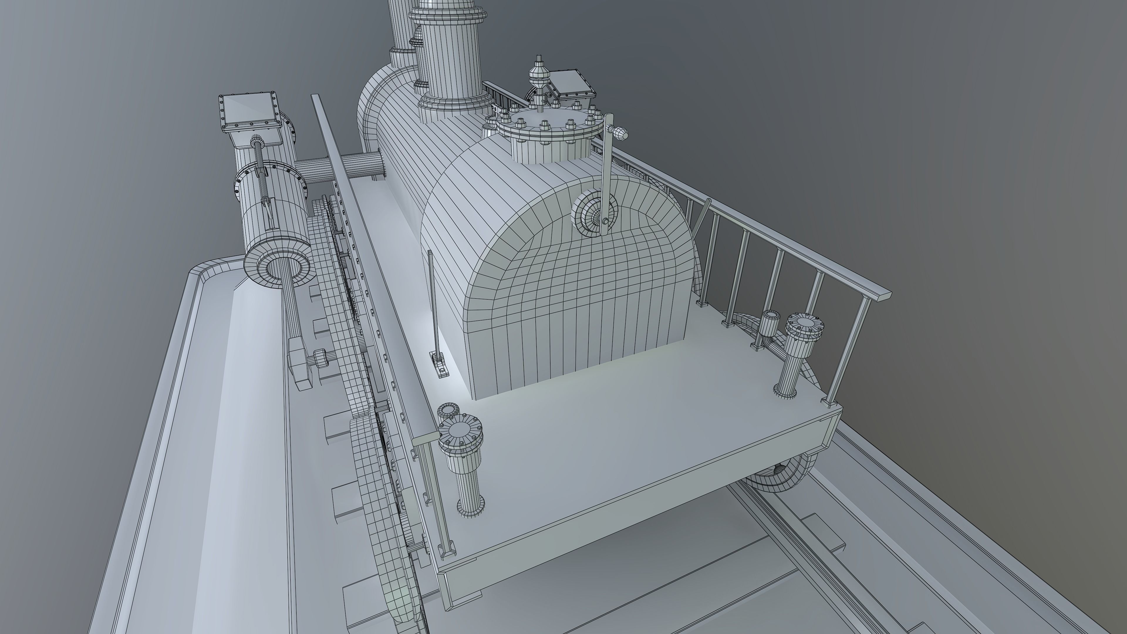 3D model Locomotive Victoria VR / AR / low-poly | CGTrader