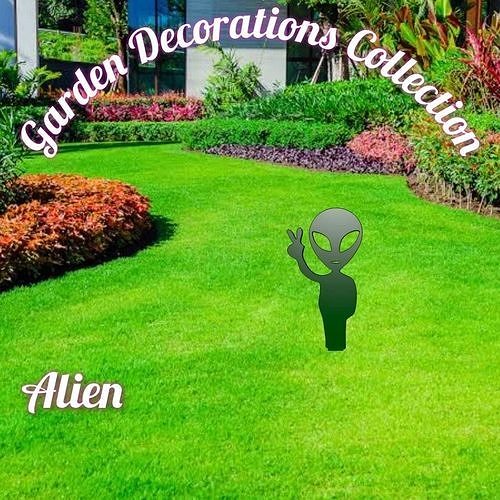Wonderful Artificial Alien Home and Garden Outdoor Lawn Decor 3D model ...