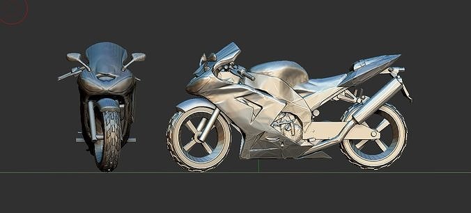 bike model two motorcycles 3D model 3D printable | CGTrader
