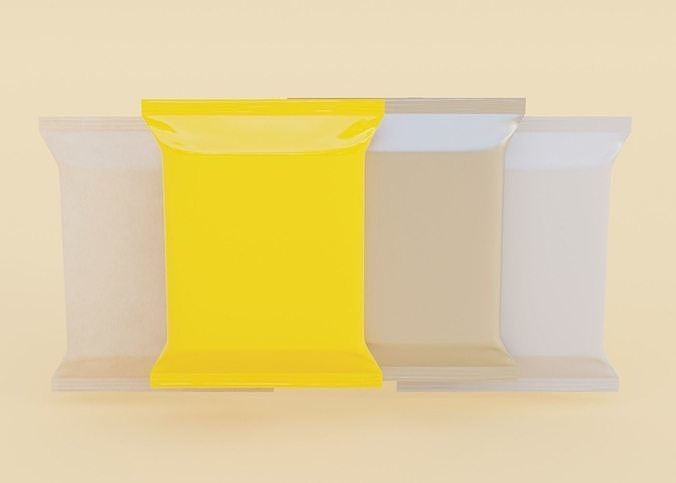 Flow-pack 3D model | CGTrader