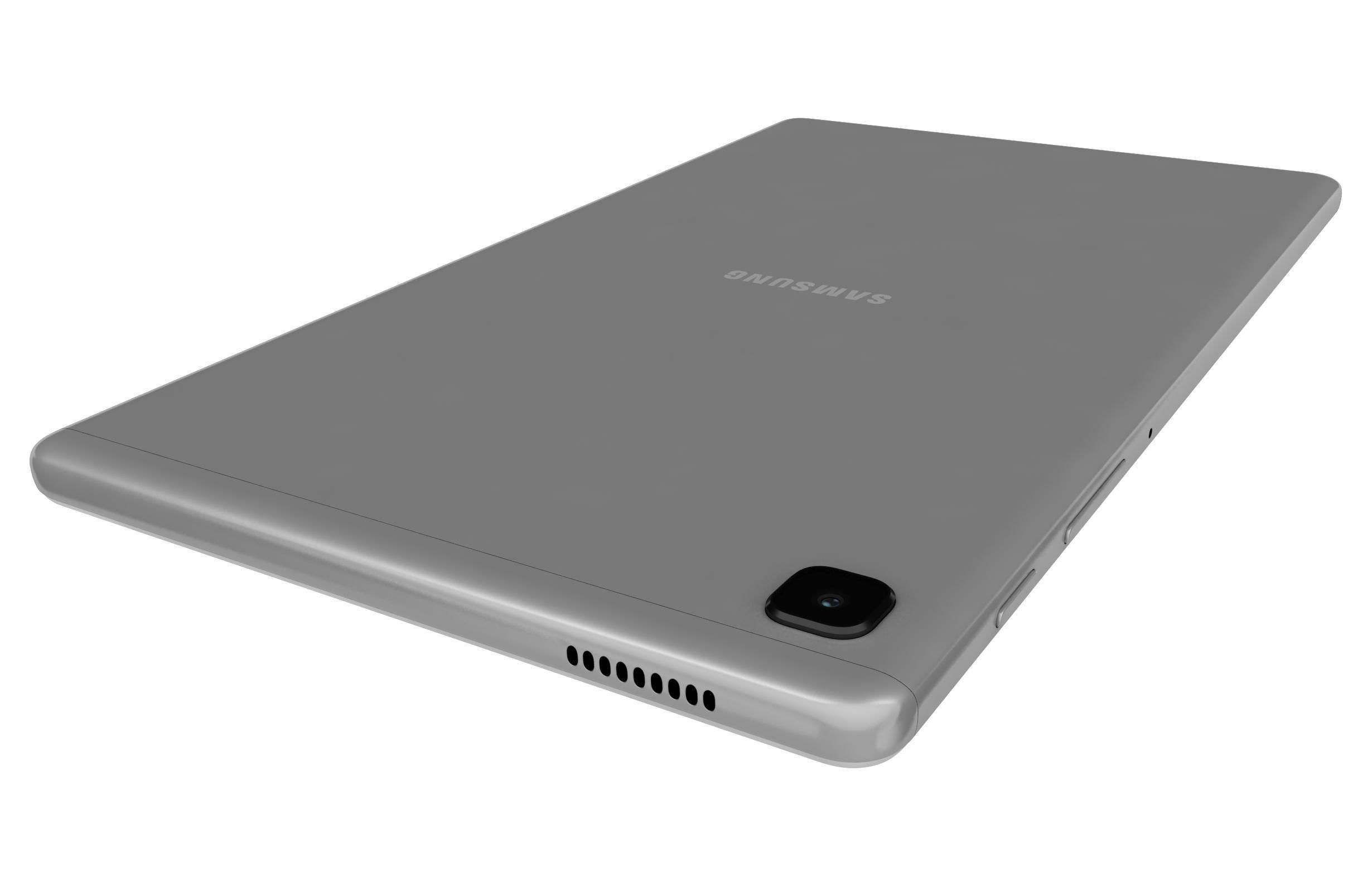 Samsung Galaxy Tab A7 Lite Silver 3D model | CGTrader