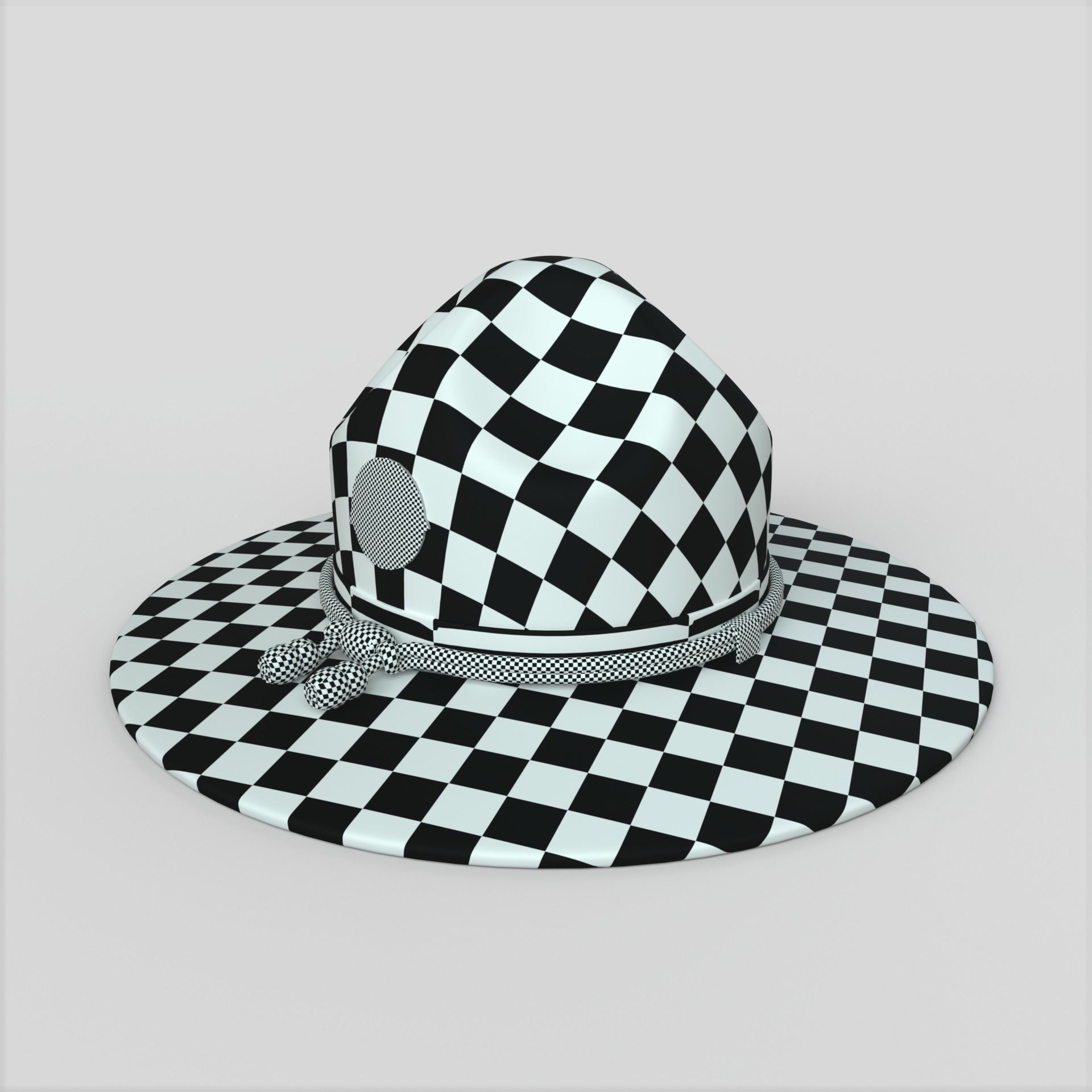 State Police Hat 3D model | CGTrader