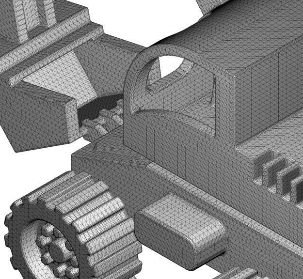 Classic Earth Moving Machine 3D model 3D printable | CGTrader