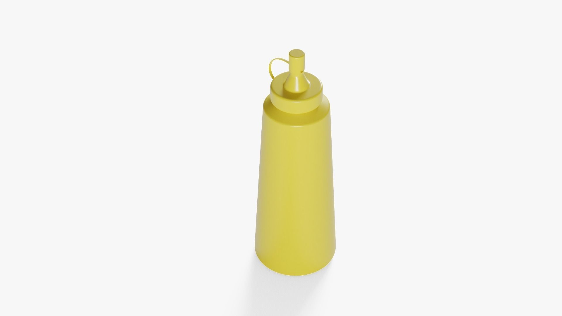3D model Mustard Bottle VR / AR / low-poly | CGTrader