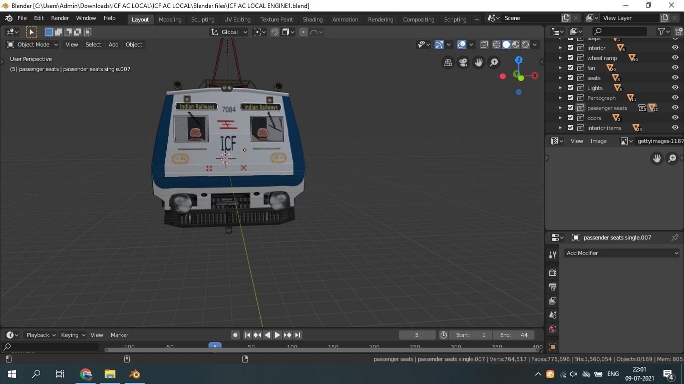 ICF AC LOCAL 3D model rigged | CGTrader