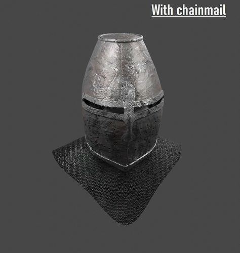3D model Medieval pot Helmet VR / AR / low-poly | CGTrader