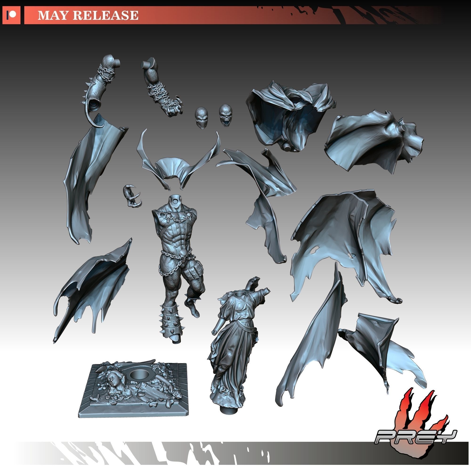 SPAWN 3D model 3D printable | CGTrader