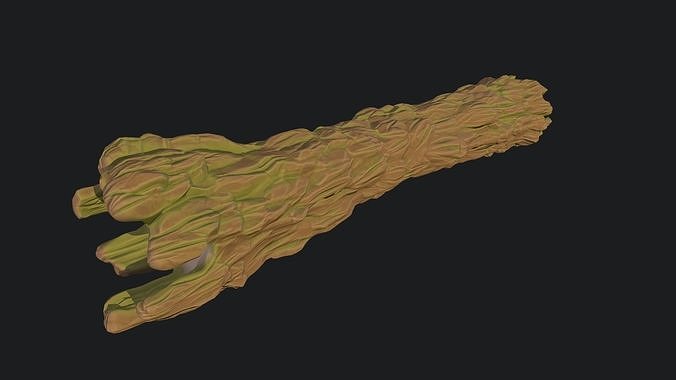 Stylized trunk free VR / AR / low-poly 3D model | CGTrader