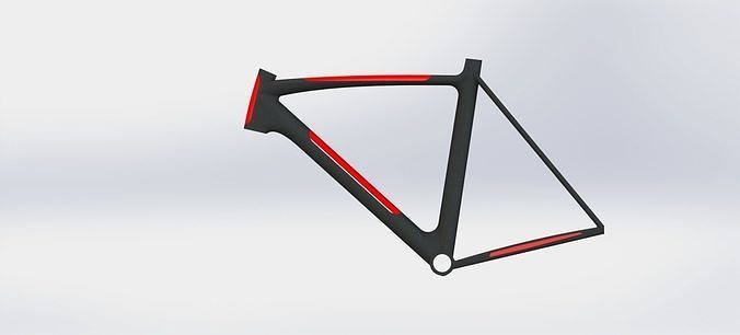 Bike Frame 3D model | CGTrader