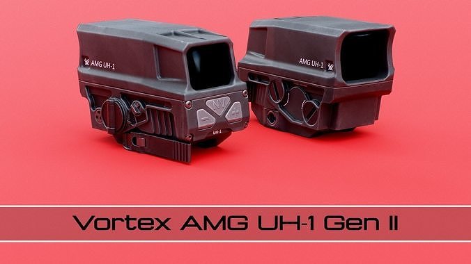 3D model Vortex AMG UH-1 Gen II Holographic Sight VR / AR / low-poly ...