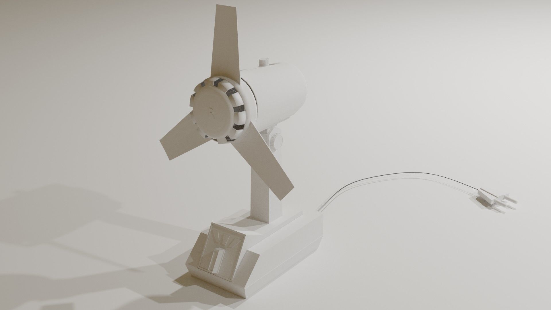 3D model 3d model of a soviet fan VR / AR / low-poly | CGTrader
