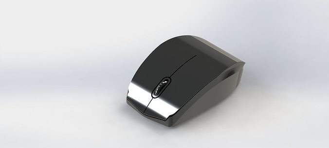 Minimalistic Wireless Mouse 3D model | CGTrader