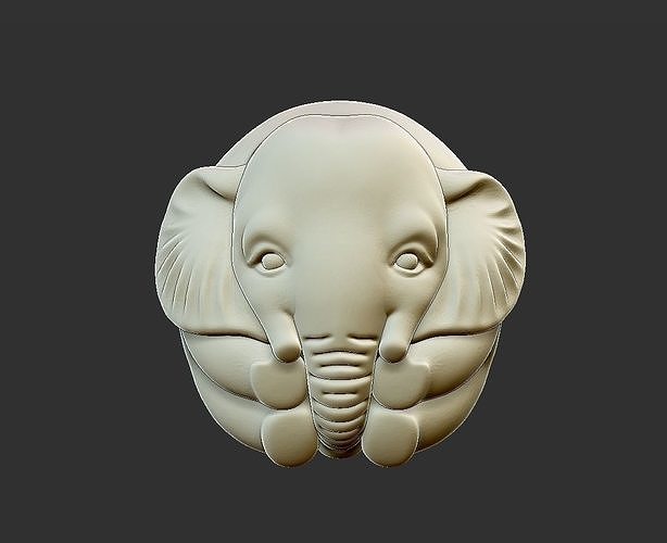 baby elephant 3D model 3D printable | CGTrader