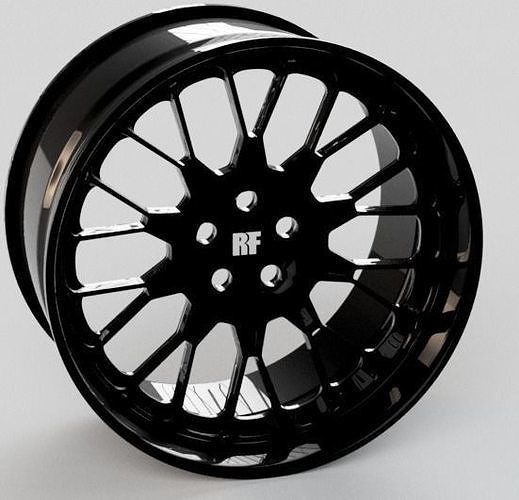 Rim ritform 3D model rigged | CGTrader