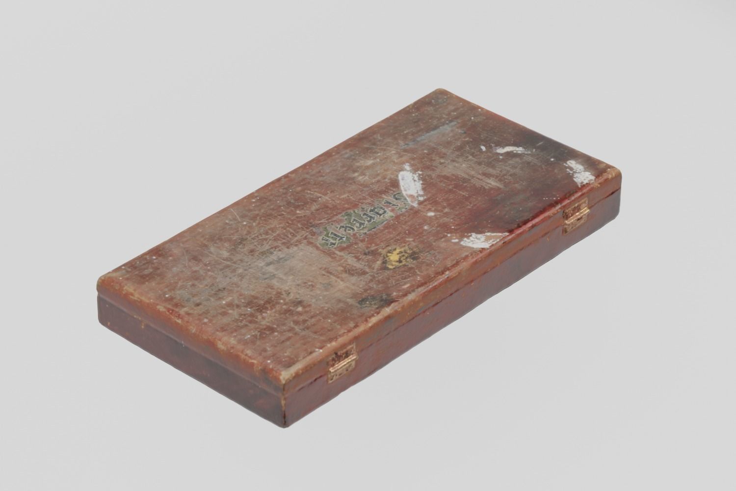 3D model Wooden Box Micrometer Vintage 3D scan PBR 4K textures VR / AR ...