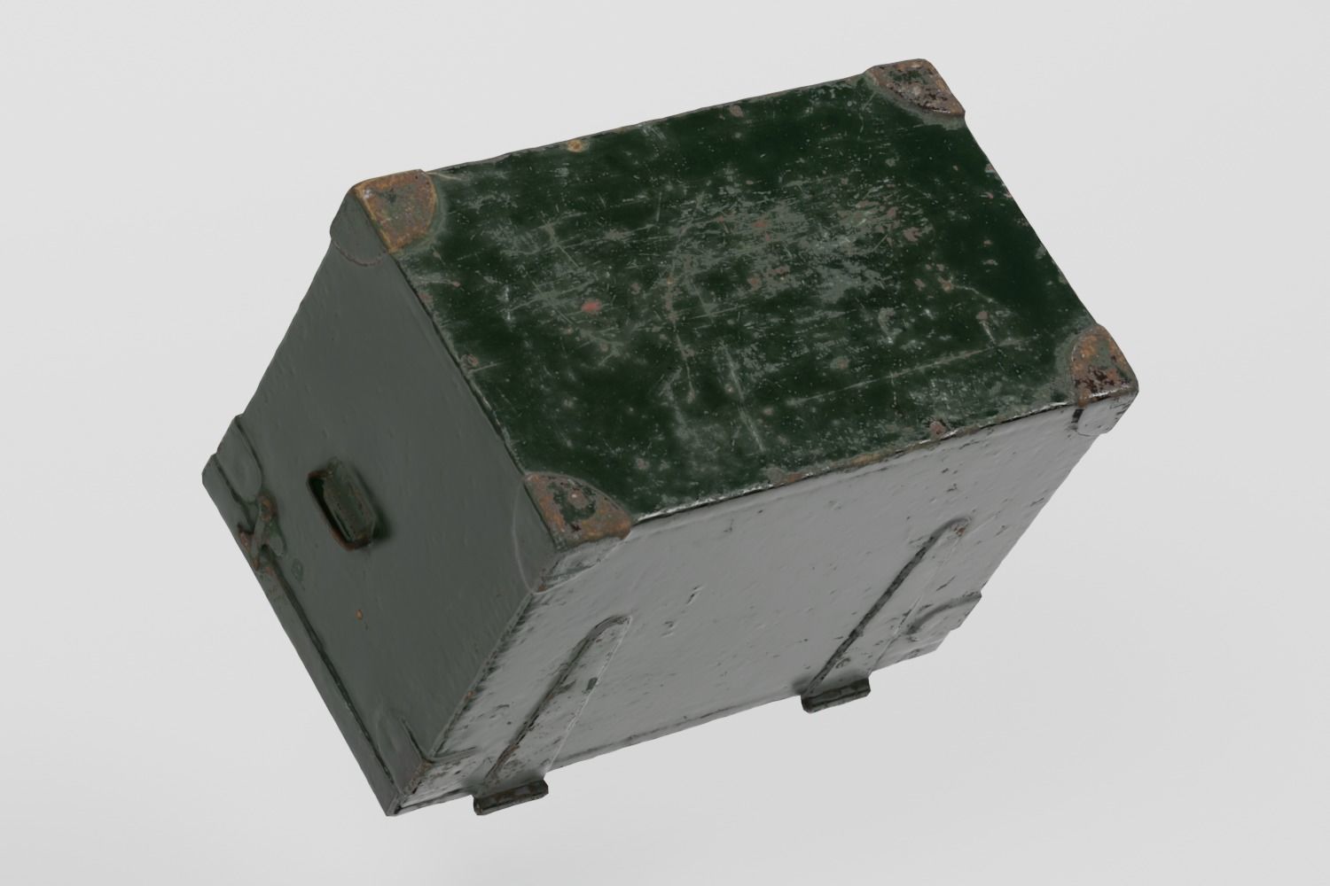 3D model WW2 Military Field Telephone Box 3D scan PBR 4K textures VR ...