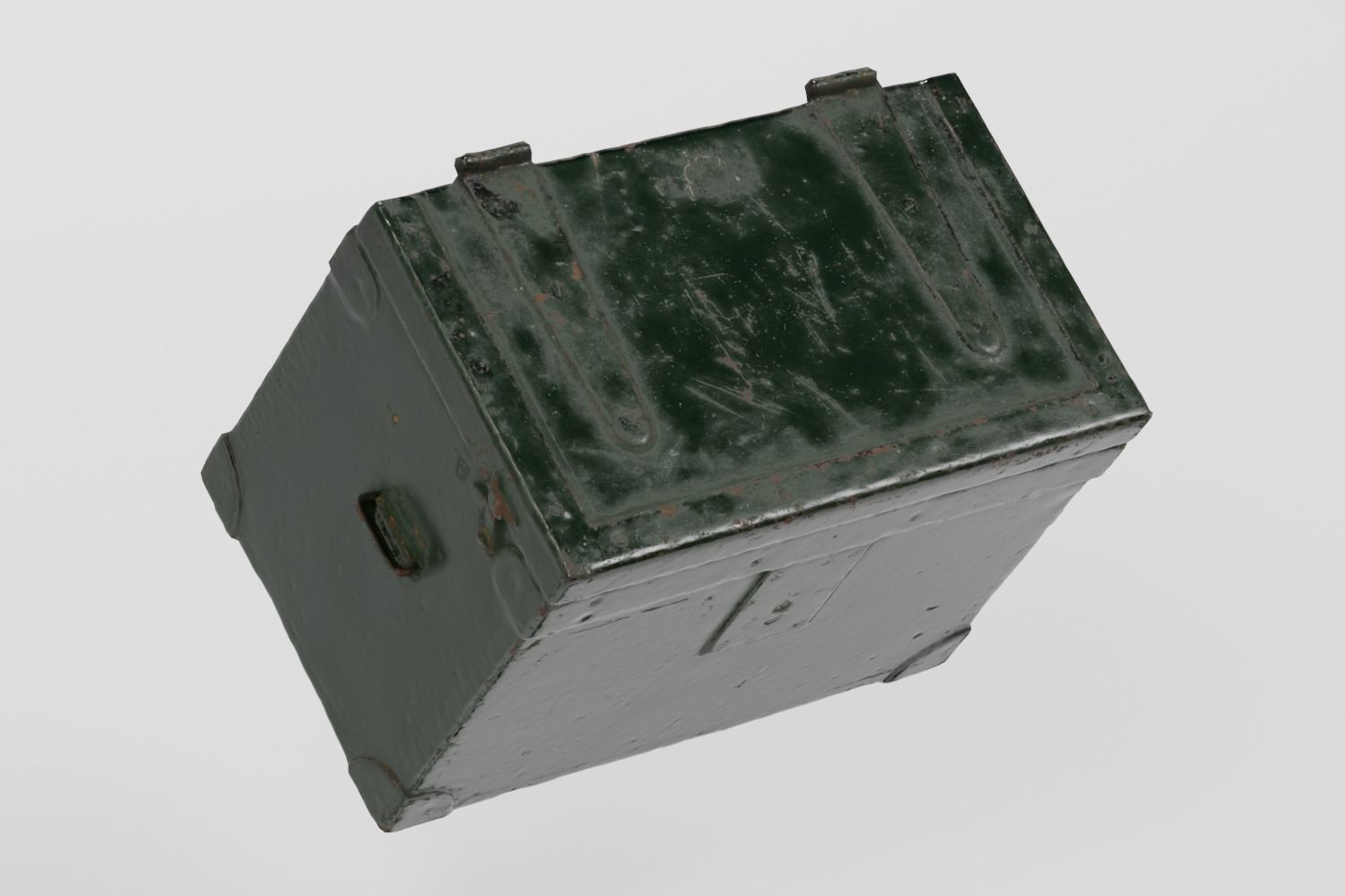 3D model WW2 Military Field Telephone Box 3D scan PBR 4K textures VR ...