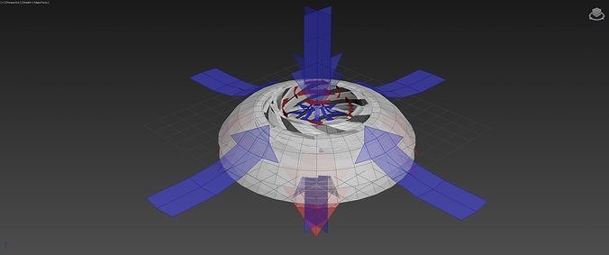 Double Inverted Coanda Motor - Concept 3D model | CGTrader