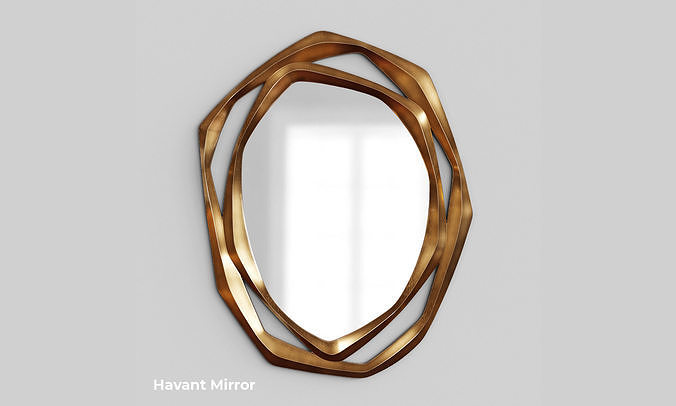 John-Richard Collection Havant Mirror 3D model | CGTrader