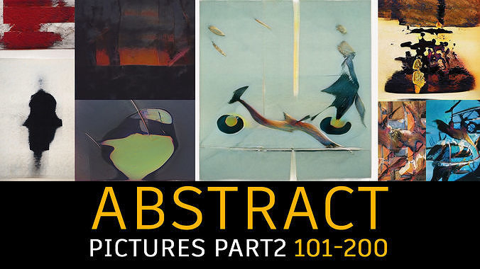 Abstract Environment Painting part 2 - 4k 3D model | CGTrader