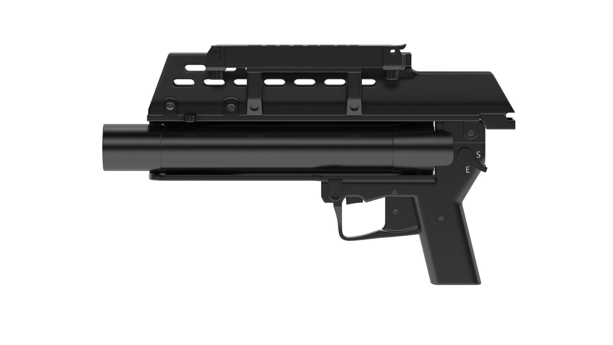 HK AG36 Grenade Launcher 3D model | CGTrader