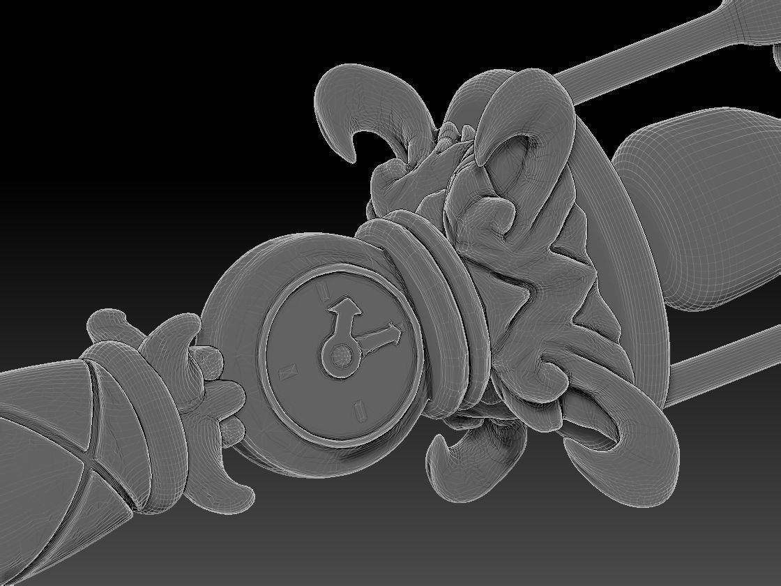 Locke and Key Timeshift key 3D model 3D printable | CGTrader