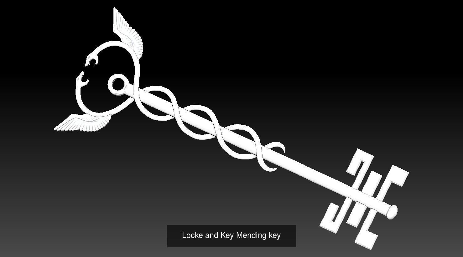 Locke and Key collection | CGTrader