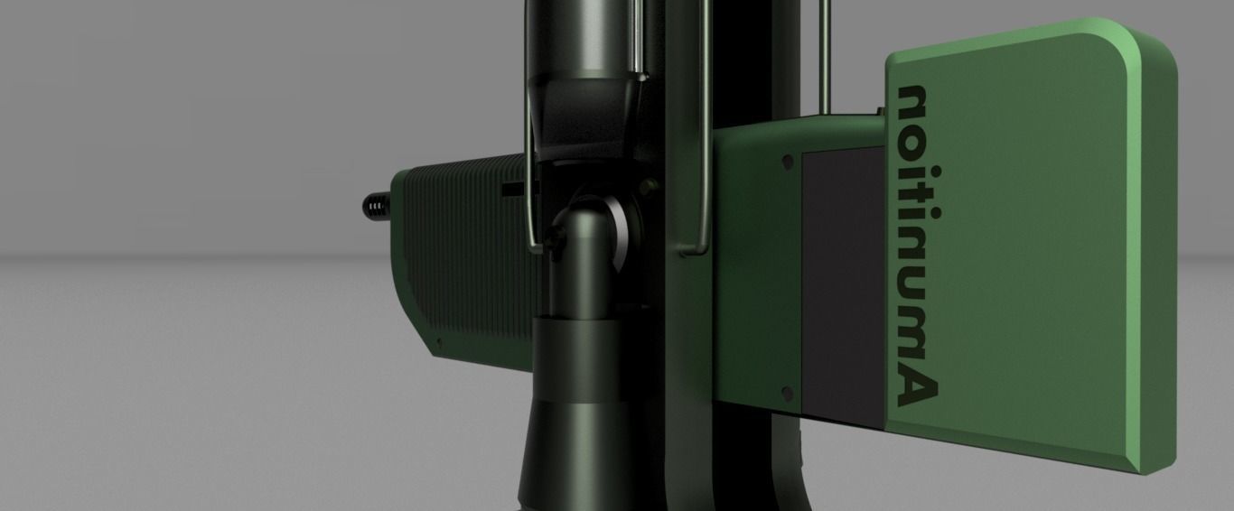 Sentry machine gun 2 3D model rigged | CGTrader