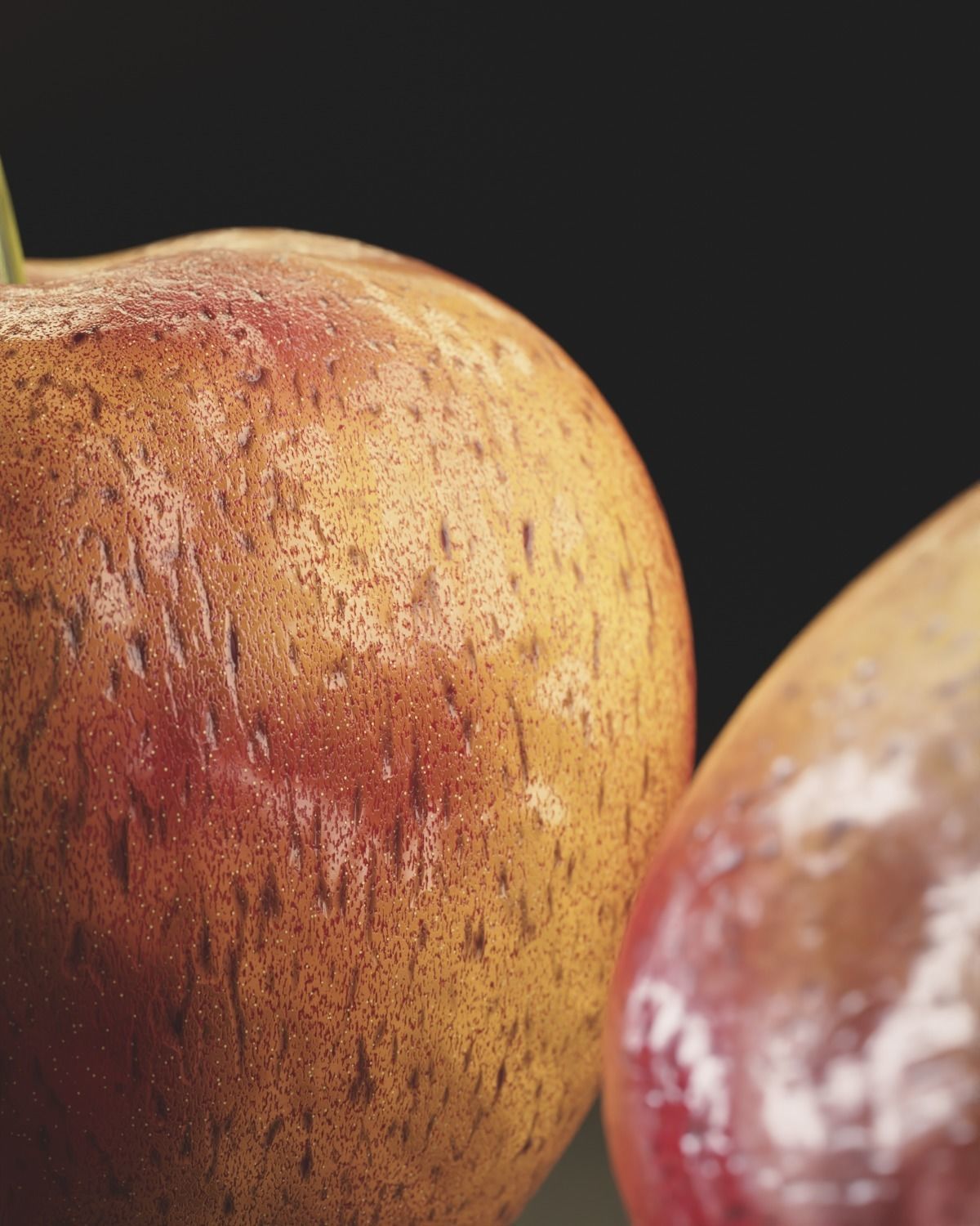 Apples High Quality Procedural modifiable Texture 3D model | CGTrader