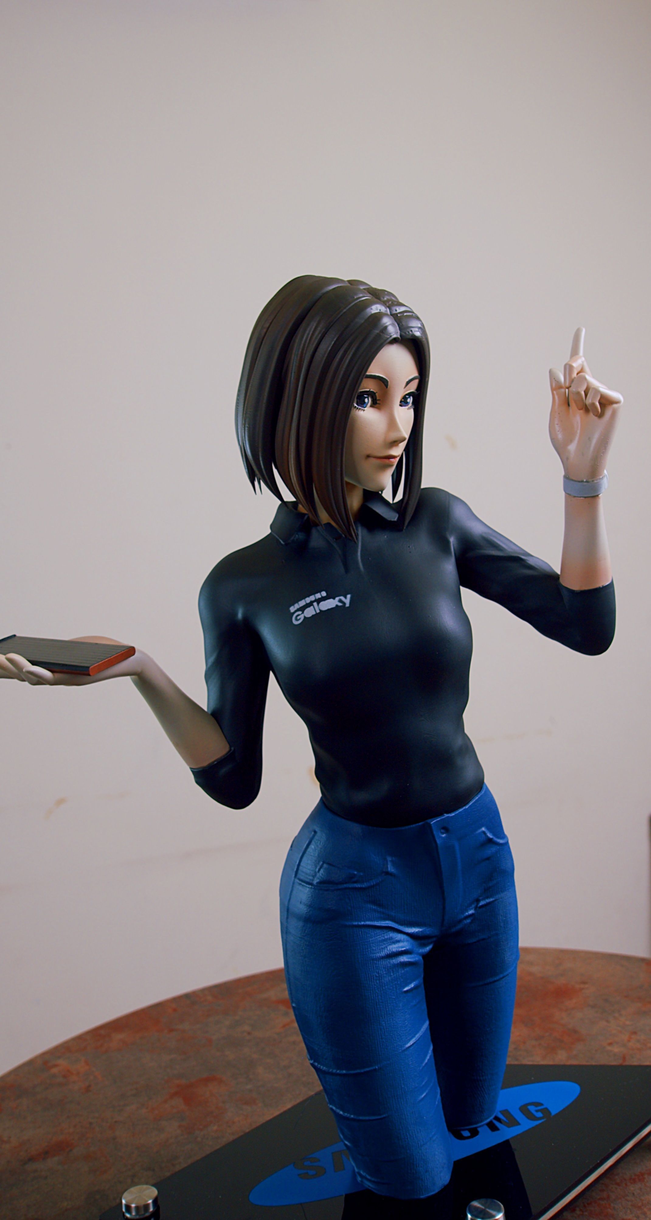 Samsung Girl Samantha 3D model 3D printable | CGTrader