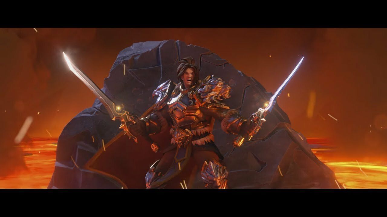 Varian Wrynns swords Shallator Ellemayne twin blades printable 3D model ...