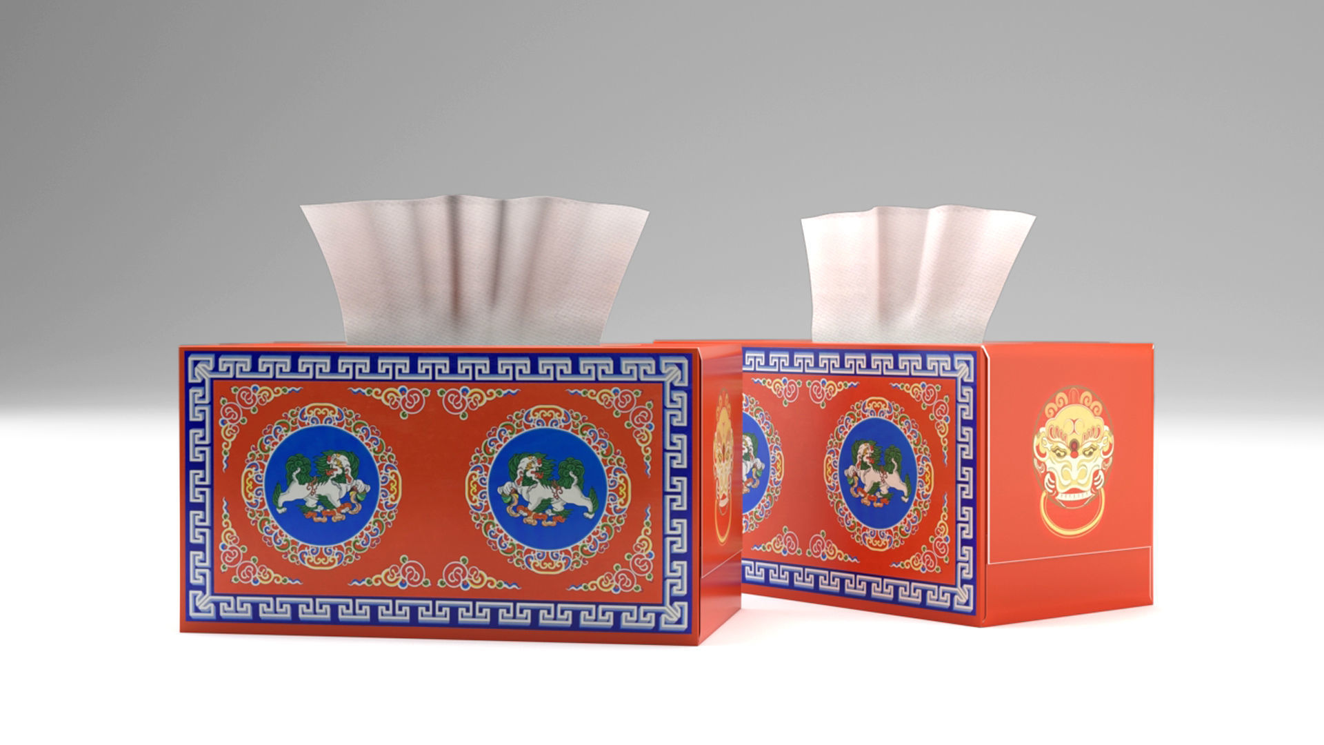 Tissue Box model 3D model | CGTrader