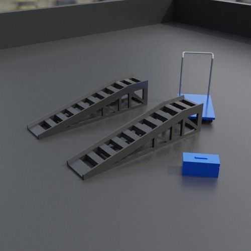 GARAGE WORKSHOP OBJECTS PACK free 3D model 3D printable | CGTrader