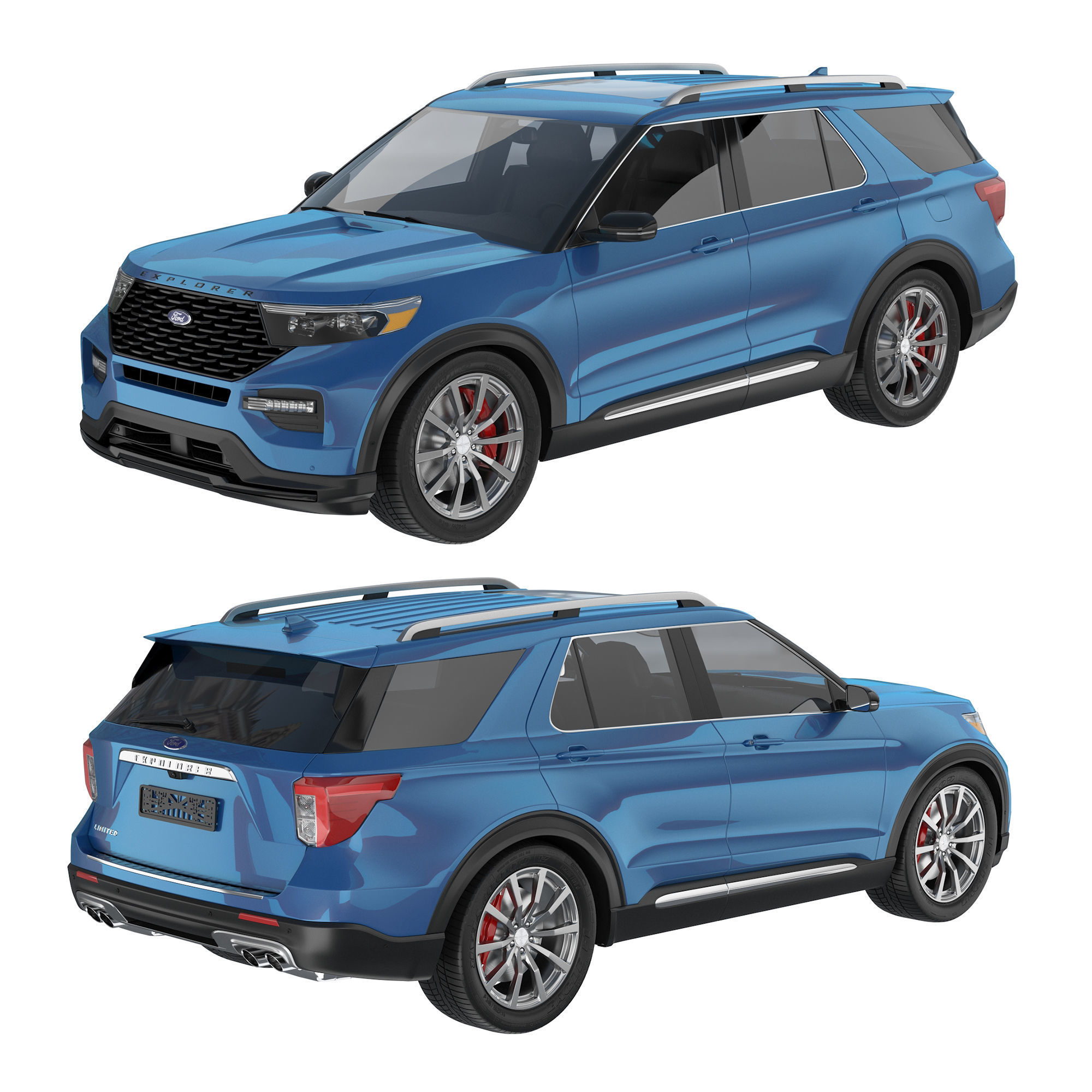 Ford Explorer 2020 3D model | CGTrader