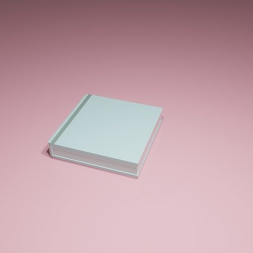 Low poly book 3D model | CGTrader