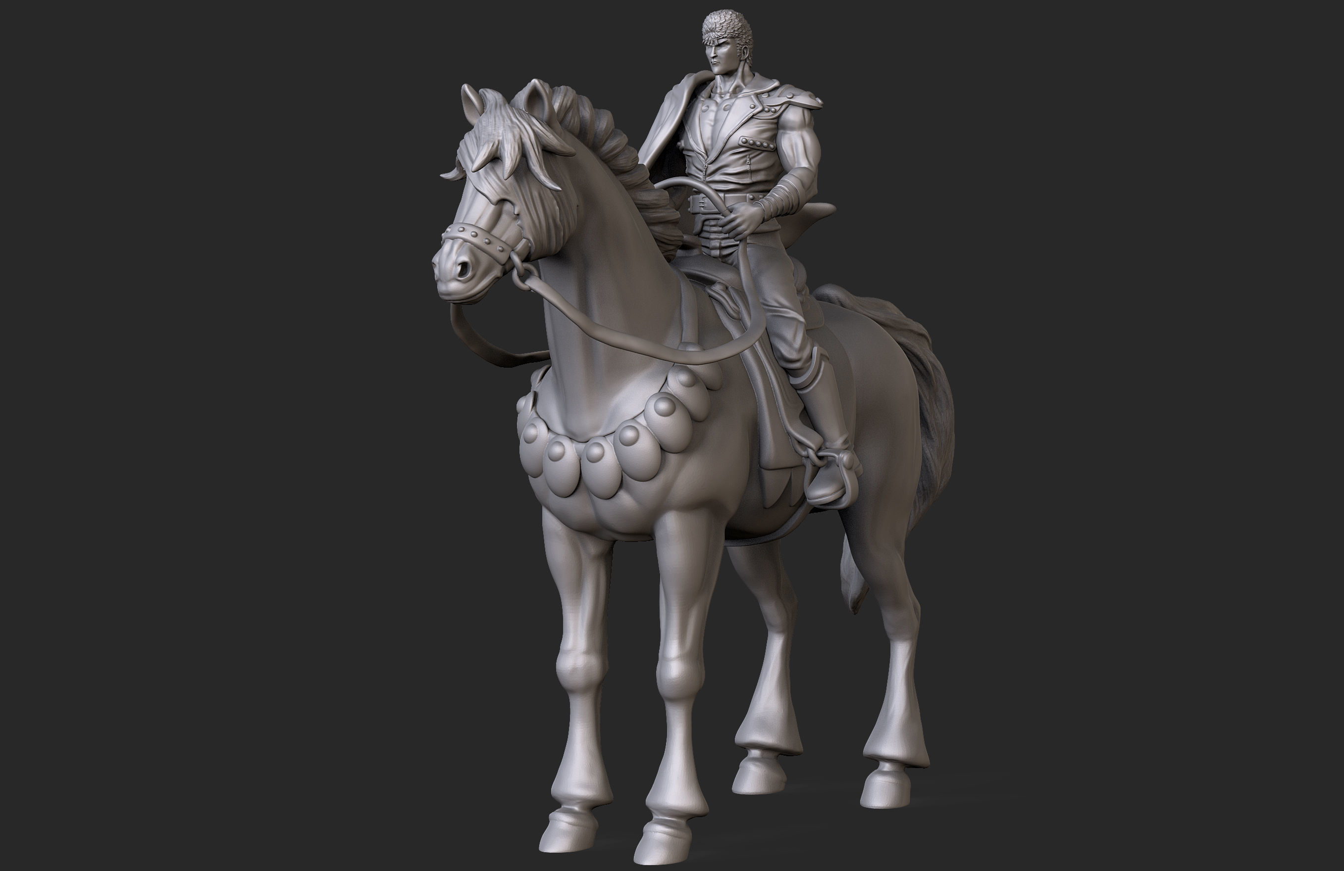 KENSHIRO- Fist of the North Star 3D model 3D printable | CGTrader