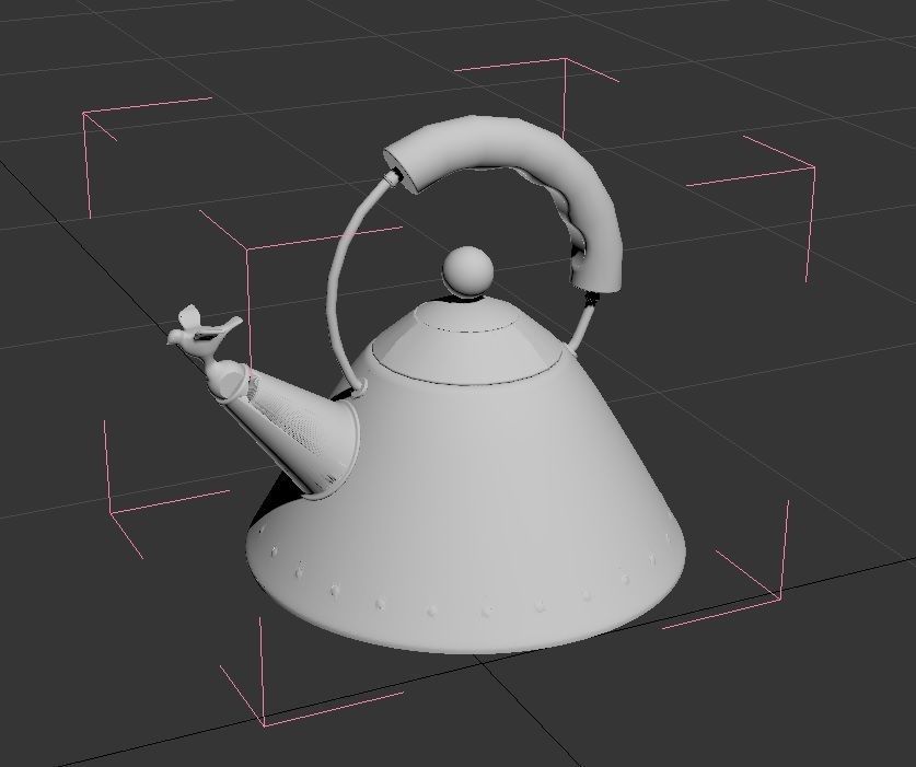 kettle stylized free VR / AR / low-poly 3D model | CGTrader