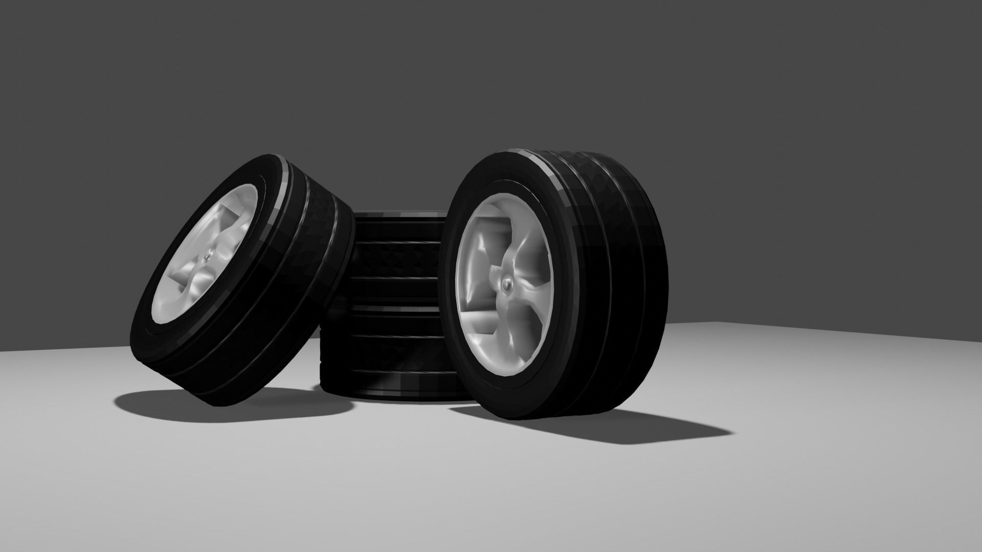 Car wheels 3D free VR / AR / low-poly 3D model | CGTrader