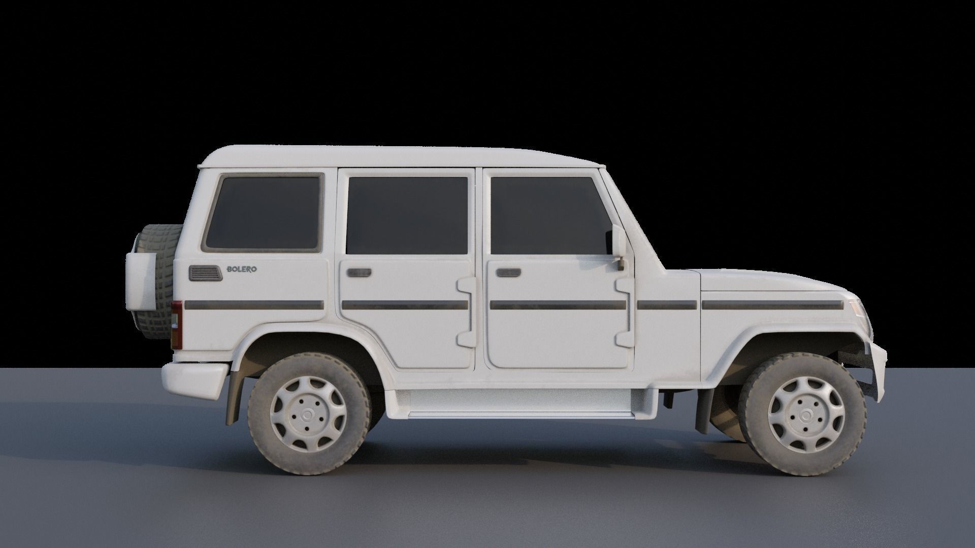 OLD MAHINDRA BOLERO 3D MODEL 3D model | CGTrader