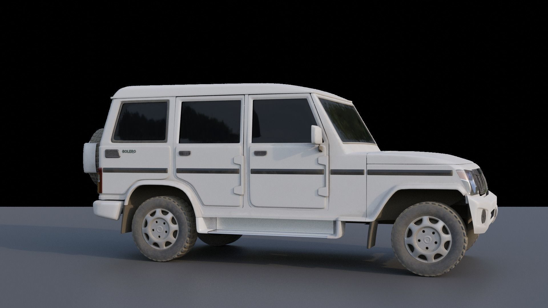 OLD MAHINDRA BOLERO 3D MODEL 3D model | CGTrader