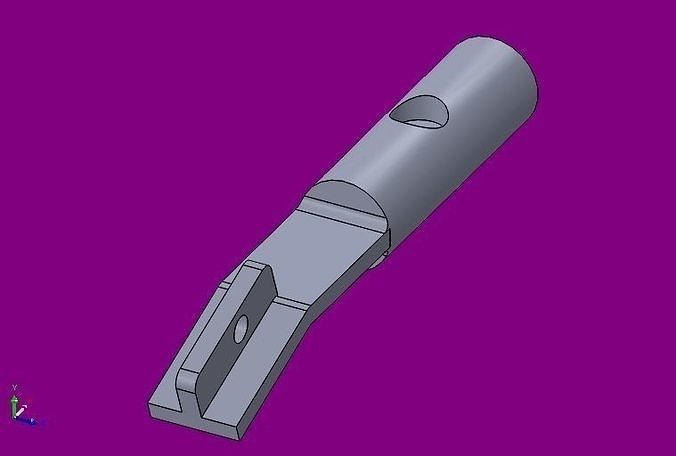 solidtutorial025 metal tool free 3D model | CGTrader