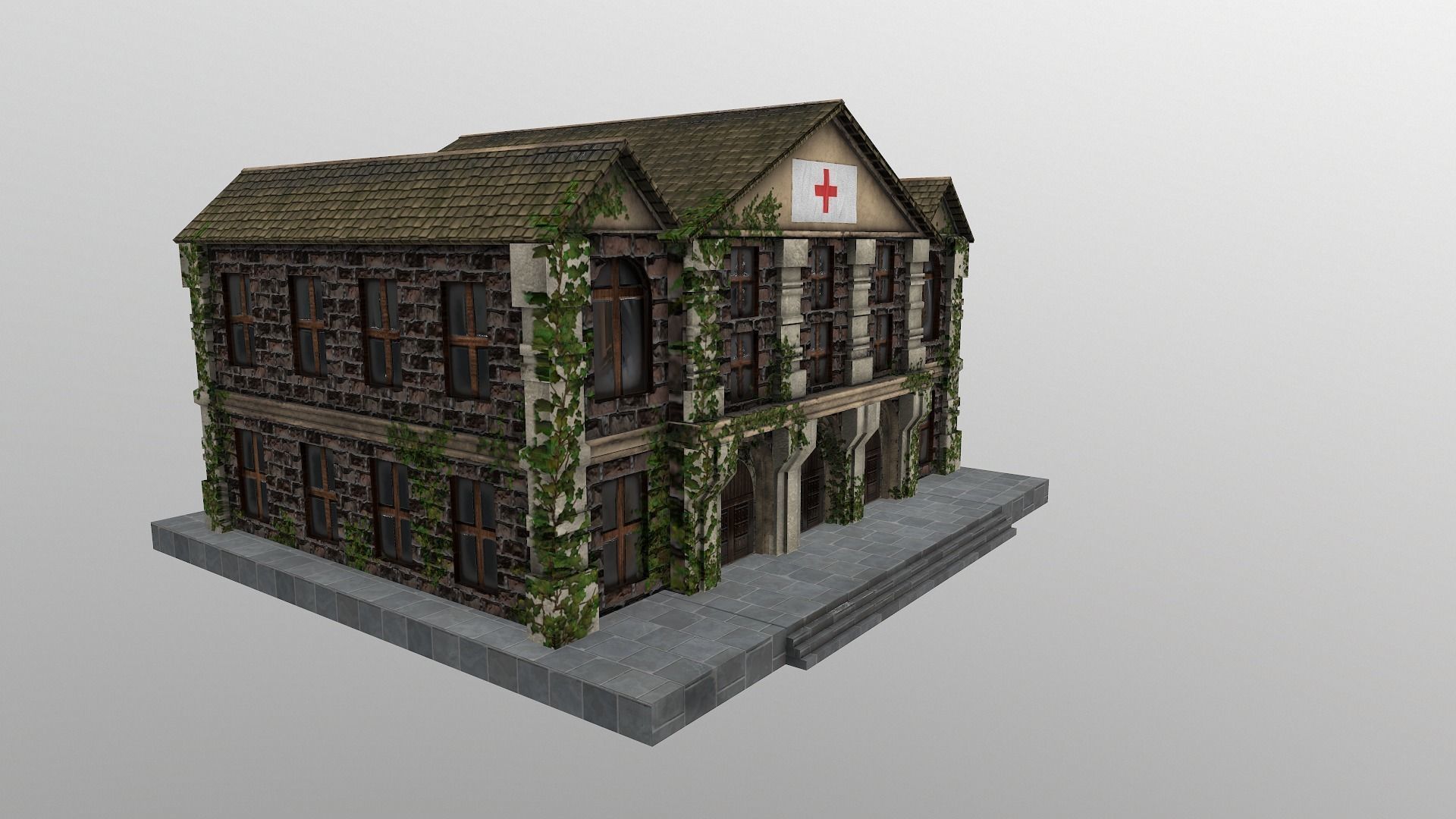 3D model Medieval Hospital VR / AR / low-poly | CGTrader